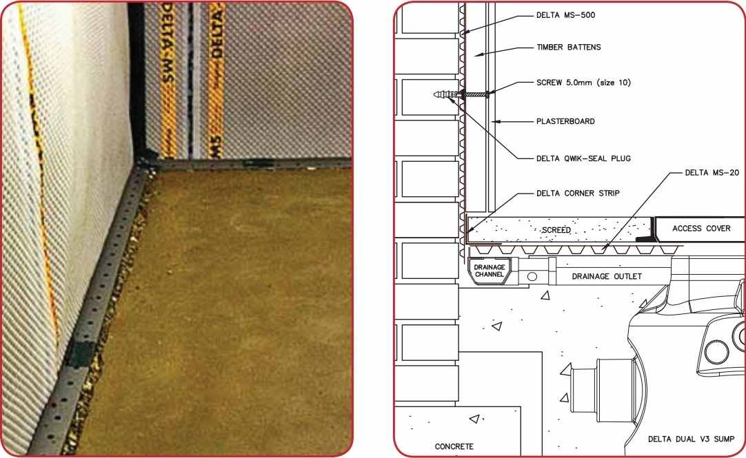 DELTA Drainage Channel - ANT BM - MROWKA - Polish Building Wholesale UK