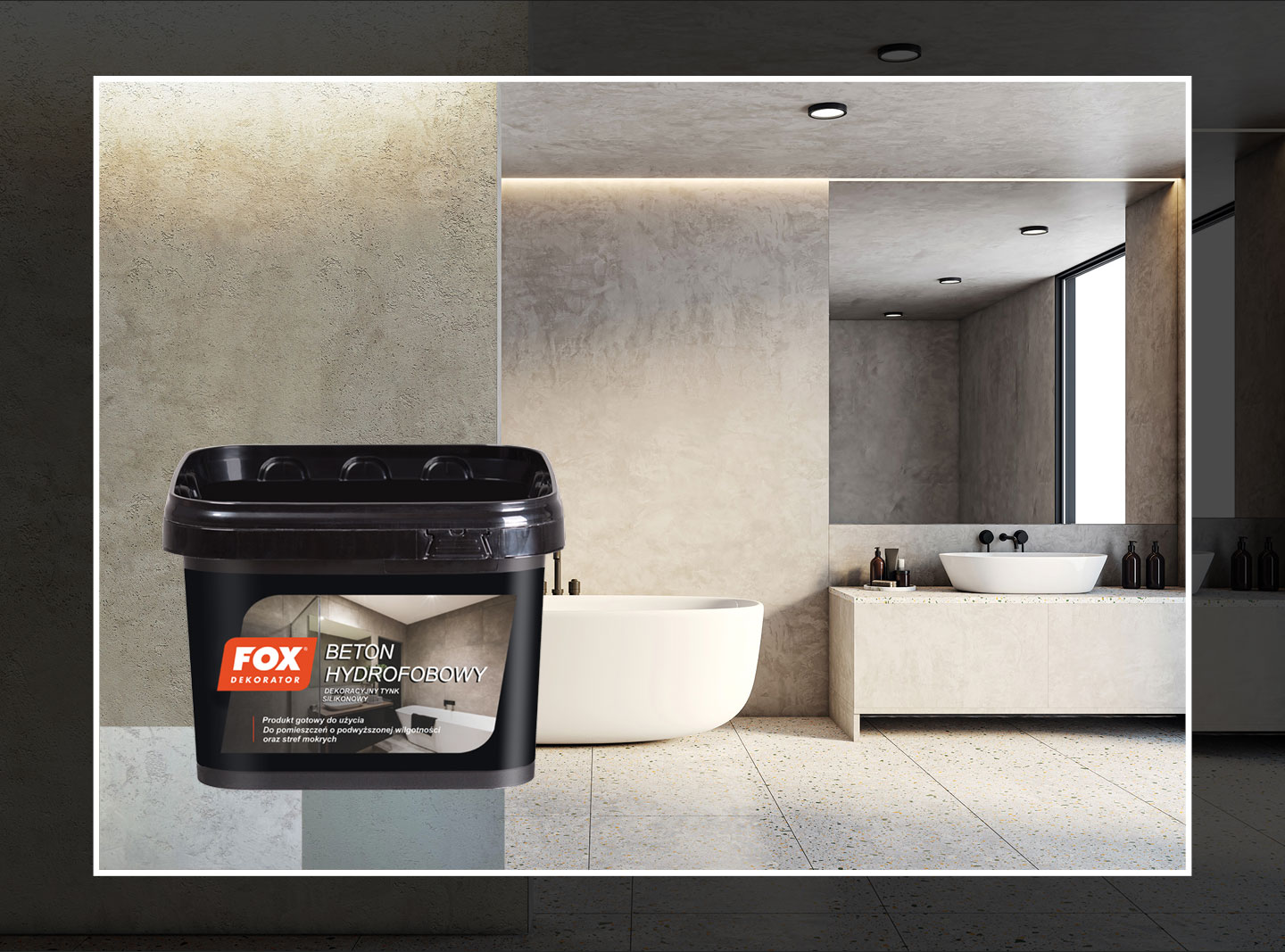 Beton hydrofobowy – Nowość w FOX Dekorator! - ANT BM - MROWKA - Polska ...