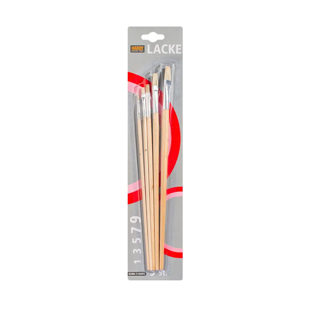 KAEM Flat brush set 5pcs /0280-110005/ - ANT BM - MROWKA - Polish ...