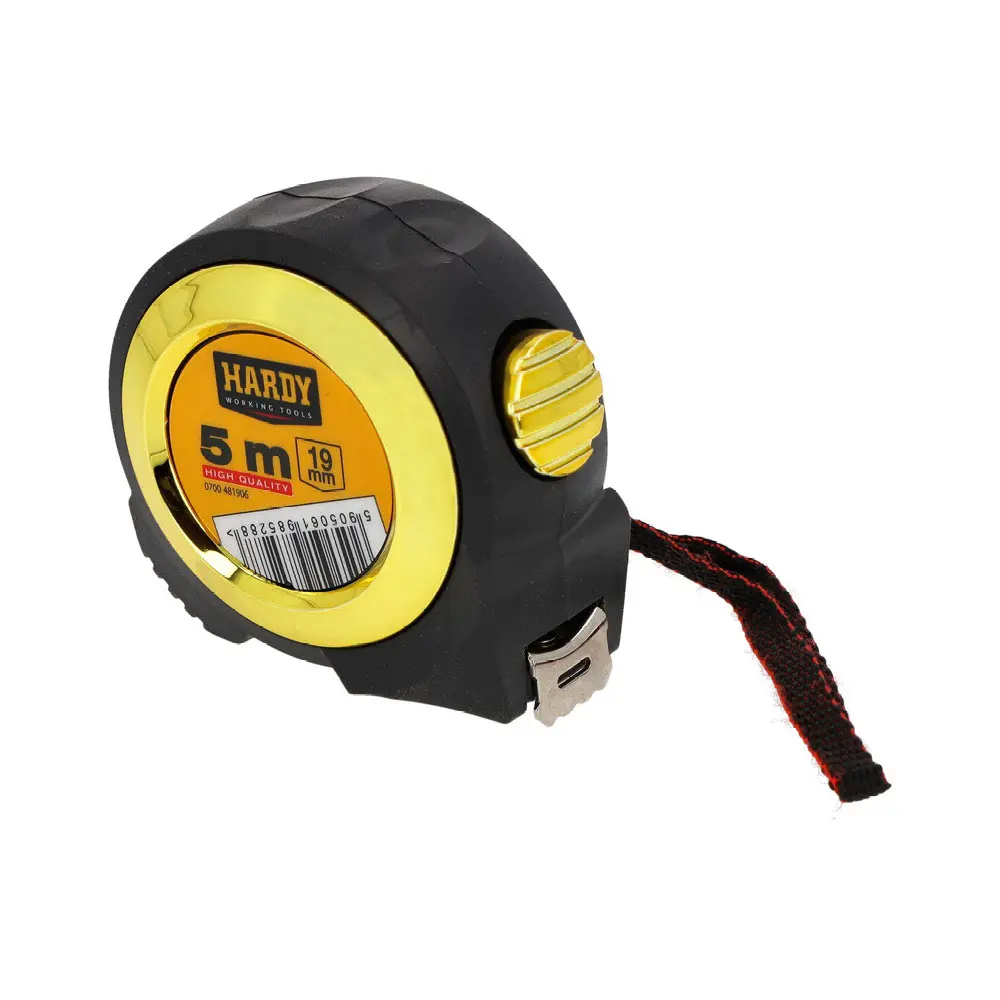 KAEM - Tape measure GOLD AutoLock 19mm - 5m /0700-481906/ - ANT BM ...